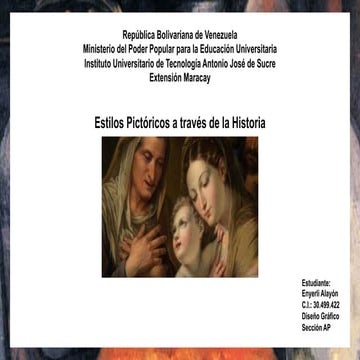 Estilos Pictóricos a travez de la historia.pdf