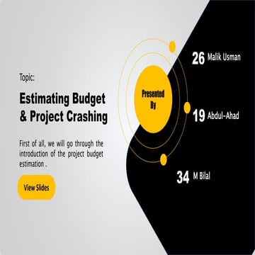 Estimate budget and project crashing.pptx