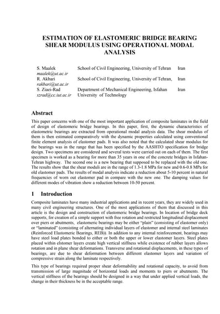 Elastomeric Bearing as per IRC_83-2015 (Part-II).pptx