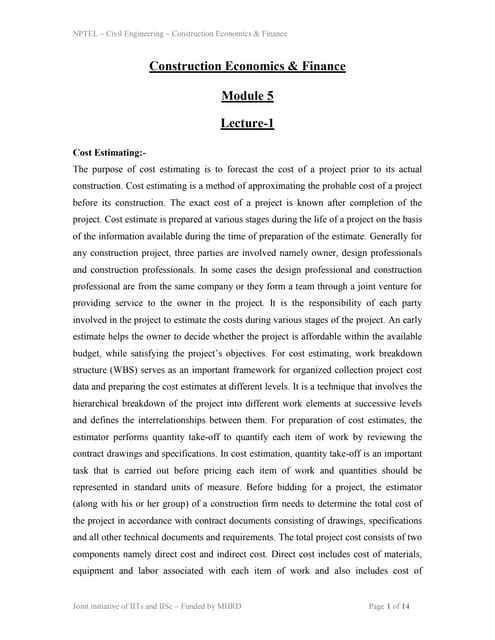 Types of tenders & stages for successful tendering | PDF