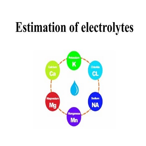 Estimation of serum electrolytes .pptx