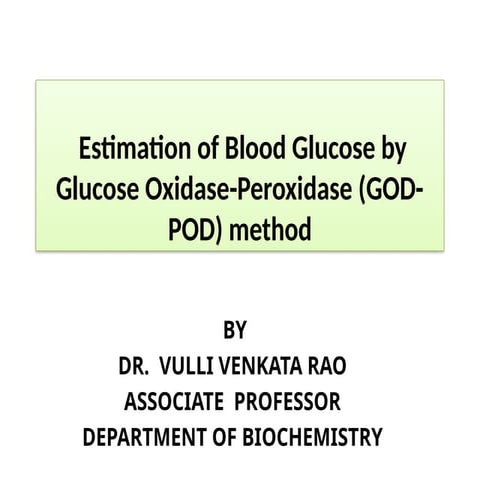 ESTIMATION OF SUGAR – GOD POD METHOD - record (2).pptx