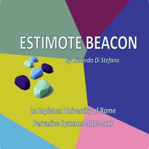 Estimote Beacon presentation | PPT