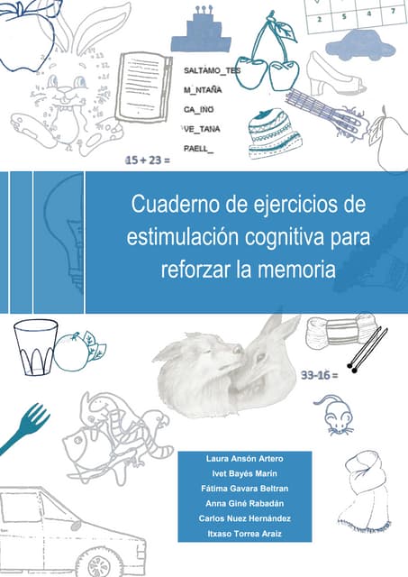 Cuaderno de estimulación cognitiva para 12 sesiones.pdf | Science