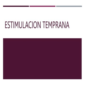 ESCALA DE DESARROLLO INFANTIL - EDI PEDIATRIA | PPTX
