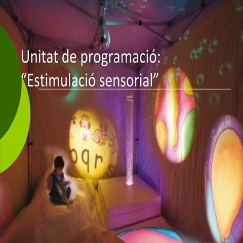 Estimulació sensorial | PPT