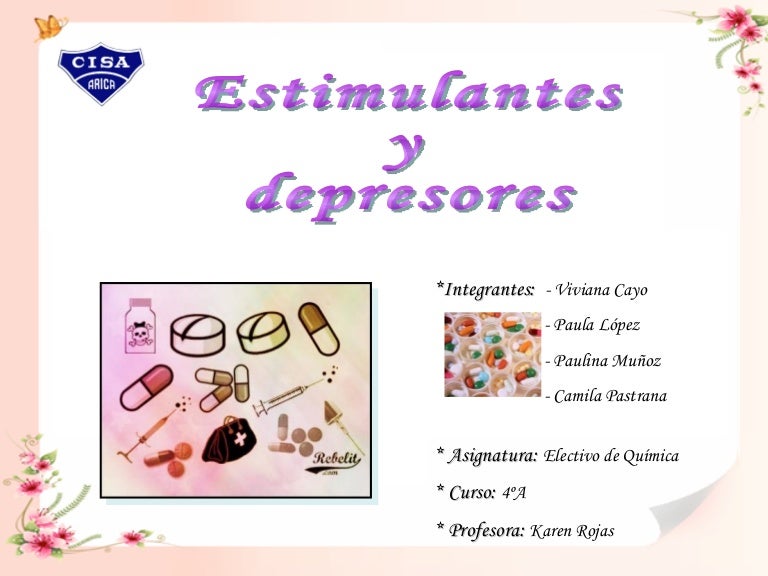 Estimulantes Y Depresores