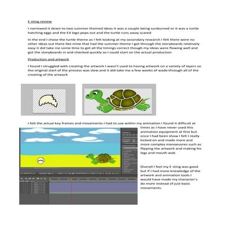 E sting evaluation | PDF