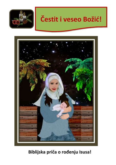 Radostan Božić! - Bojanka | PDF