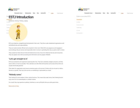 Discover your personality profile with MBTI: ISTJ | PDF