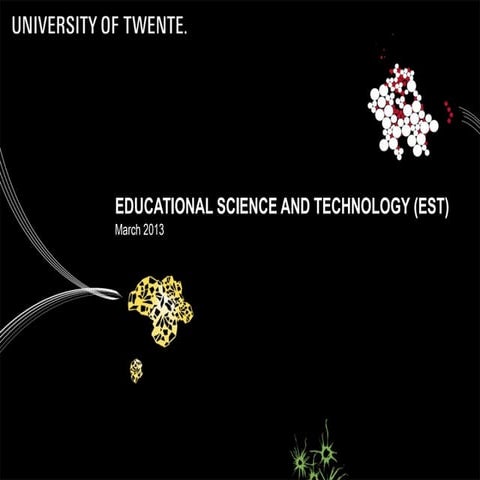 Educational Science and Technology | PPT