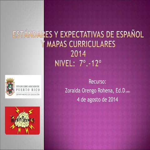 Estándares y expectativas | PPT
