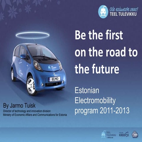 ELMO Estonian Electromobility Program | PPTX