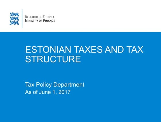 10 facts about taxation in Slovakia | Infographic 2017 | PDF