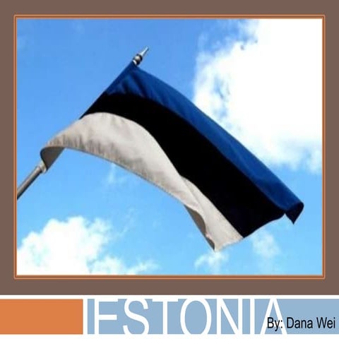 Estonia Presentation | PPTX