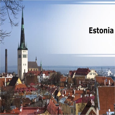 Estonia Country PowerPoint Presentation Content | PPT