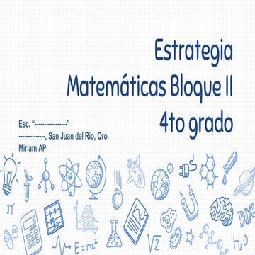 Estrategia Fracciones, 4to Educación Primaria | PPTX