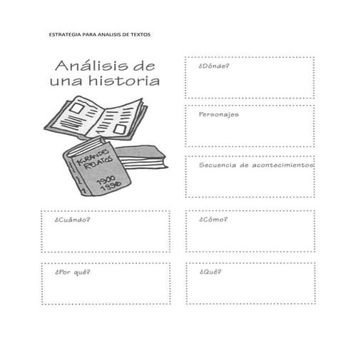 Estrategia para analisis de textos | DOCX