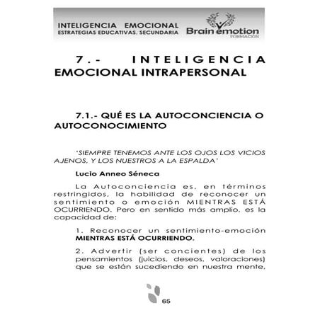 Autoconciencia o autoconocimiento | PDF