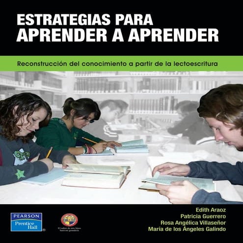 Aprender a aprender. Manual para aprender | PDF