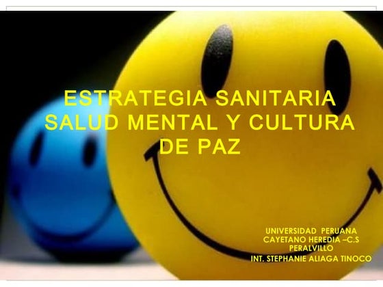 SALUD MENTAL - TRIPTICO para estudiantes de enfermería | PDF
