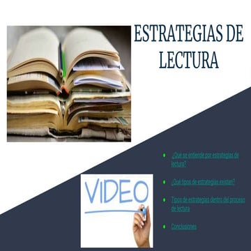 Estrategias de lectura | PPTX