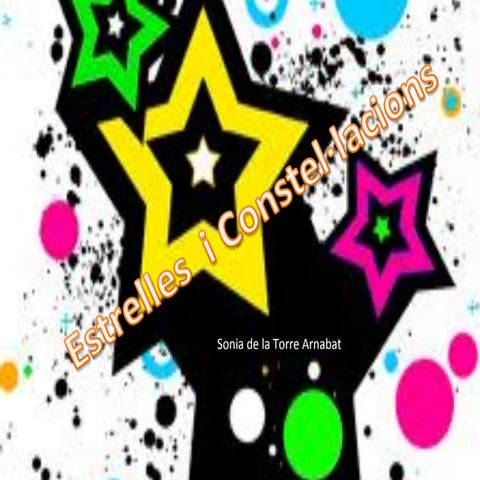 Estrelles i constel. | PPTX