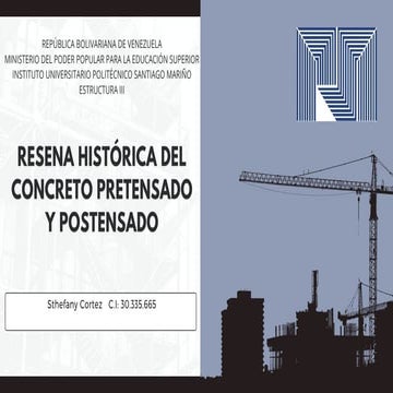 Concreto Pretensado Y Postensado Pdf
