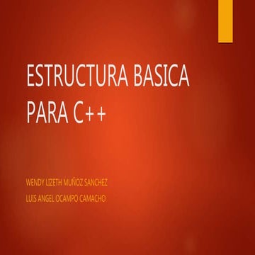 Estructura basica para_c_ (1) | PPTX