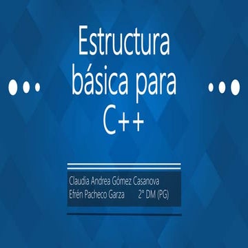 Estructura basica para_c_(2) | PPTX