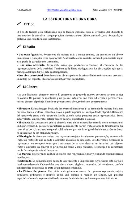 ELEMENTOS DEL ARTE VISUAL | PPT