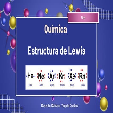 Hoja De Trabajo De La Estructura De Lewis