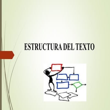 Estructura del texto | PPTX