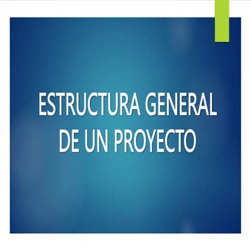 ESTRUCTURA GENERAL DE UN ...