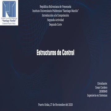 Estructuras de control en Visual Basic | PPTX