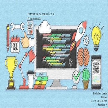 Estructuras de control en la programación. | PPTX
