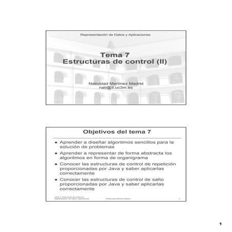 Estructuras de control ii | PDF