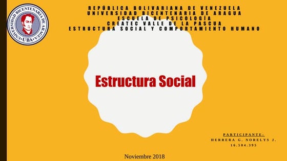 Tema 3. estructura social y sus elementos | PDF