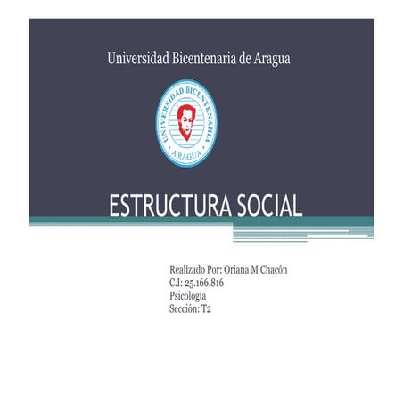 Tema 3. estructura social y sus elementos | PDF