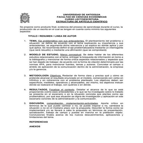 Estructura texto | PDF