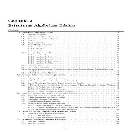 Estruturas algébricas básicas | PDF