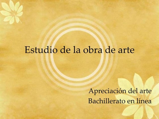 11. Cómo analizar una obra de Arte.ppt