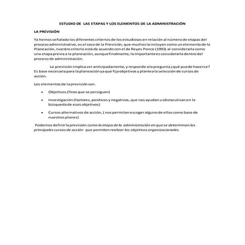 12. la prevision | PDF