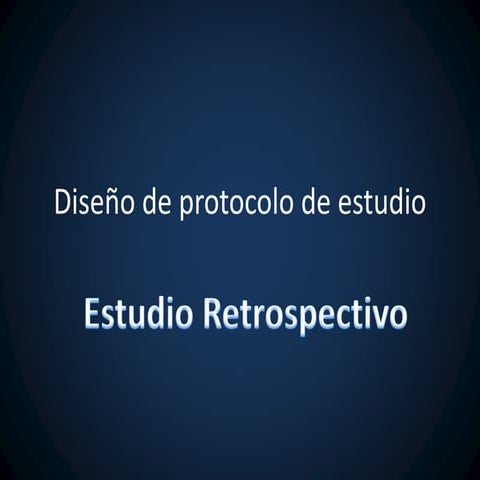 Diseños no experimentales transversales, transversales descriptivos y ...