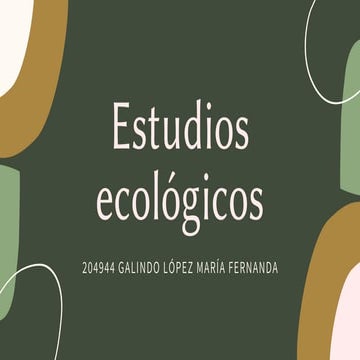 ESTUDIOS Epidemiológicos Observacionales ECOLOGICOS.ppt