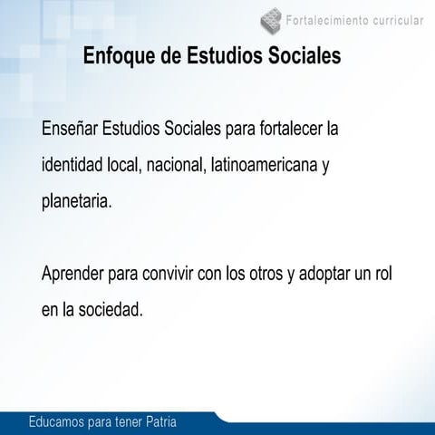 Estudios sociales | PPT