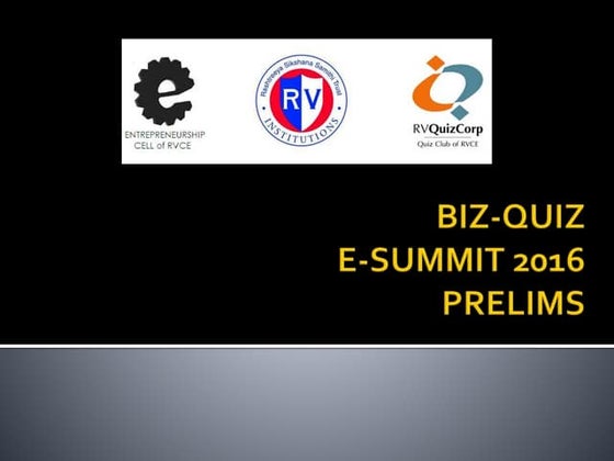 SAIL National Quiz | PDF