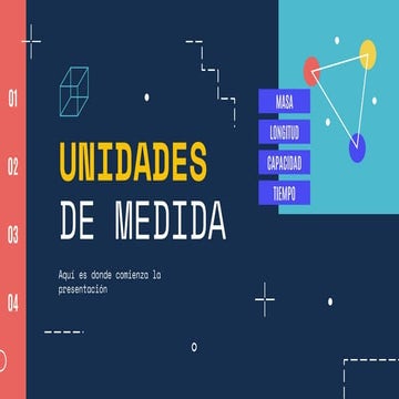 UNIDADES DE MEDIDA. UNIDADES DE MASA Y LONGITUD | PPTX
