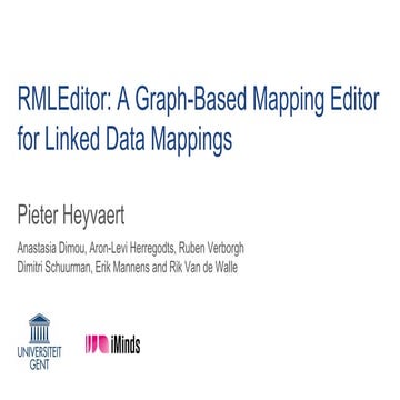 Rmleditor A Graph Based Mapping Editor For Linked Data Mappings Ppt 7357