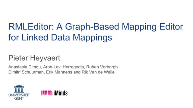 Rmleditor A Graph Based Mapping Editor For Linked Data Mappings Ppt 7357